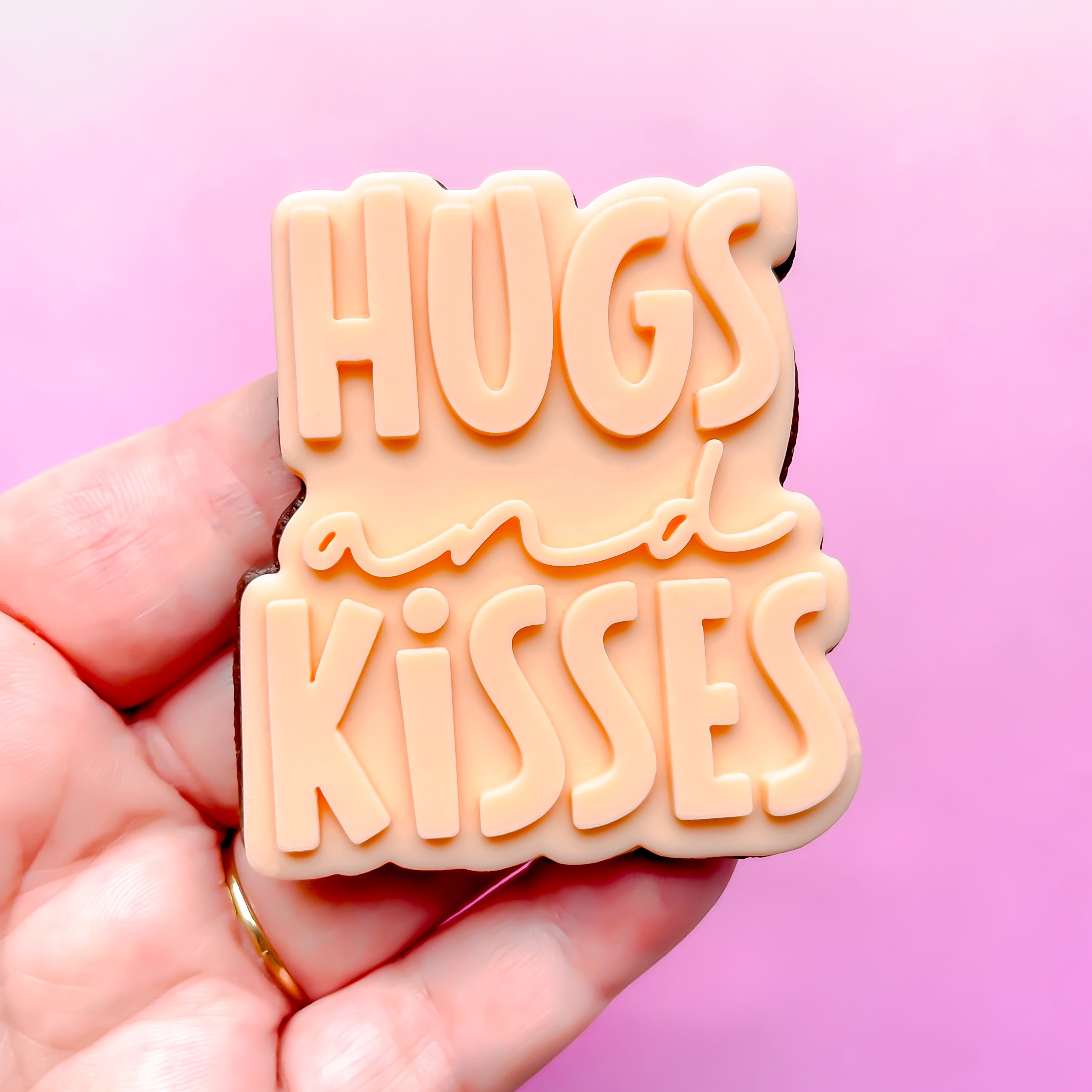 Hugs And Kisses Sign Sign Embosser + Optional Matching Cutter – Print Fella