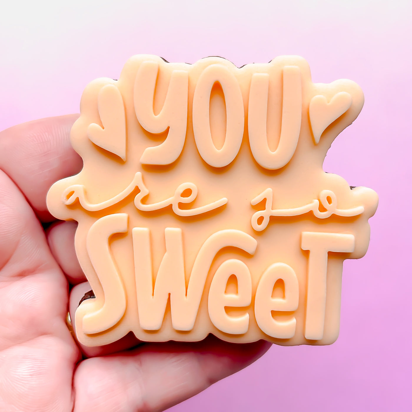 You Are So Sweet Sign Embosser + Optional Matching Cutter – Print Fella