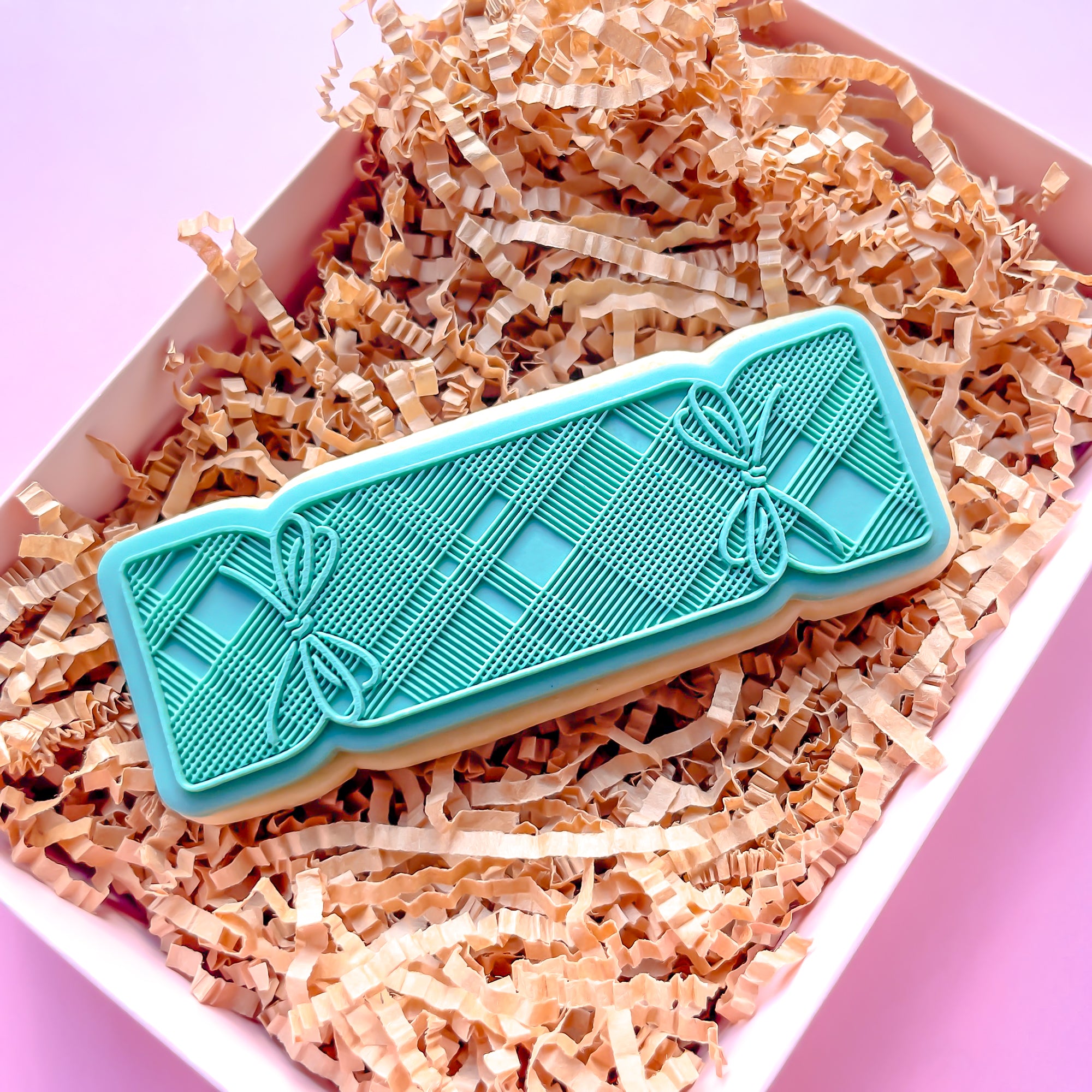 Plaid Pattern Cracker Embosser + Optional Matching Cutter – Print Fella