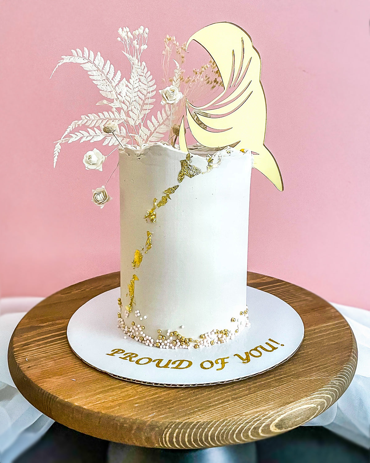 Hijab Silhouette Cake Topper – Print Fella