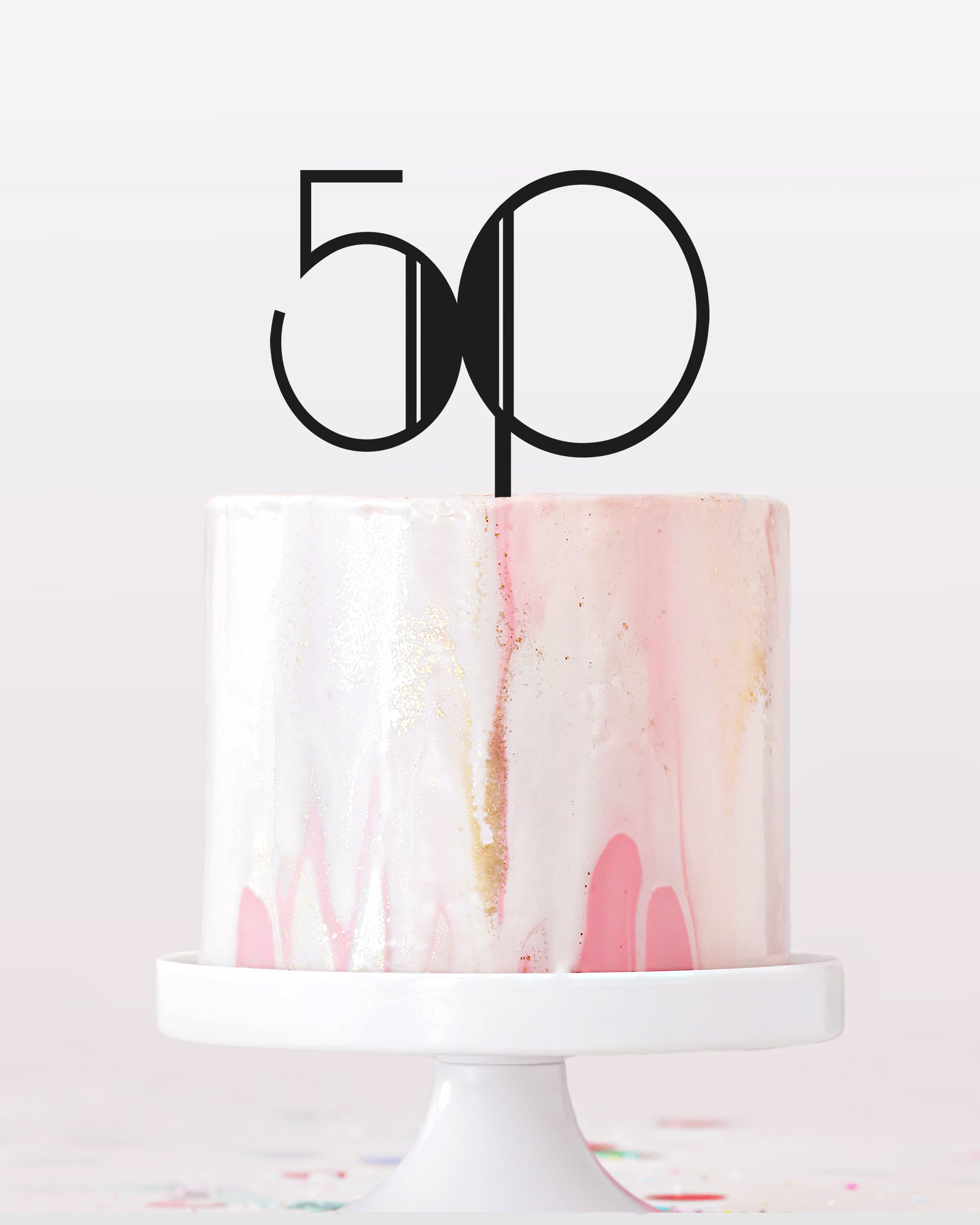 Art Deco Cake Topper Great Gatsby Dessert Station At Clardge's | GC